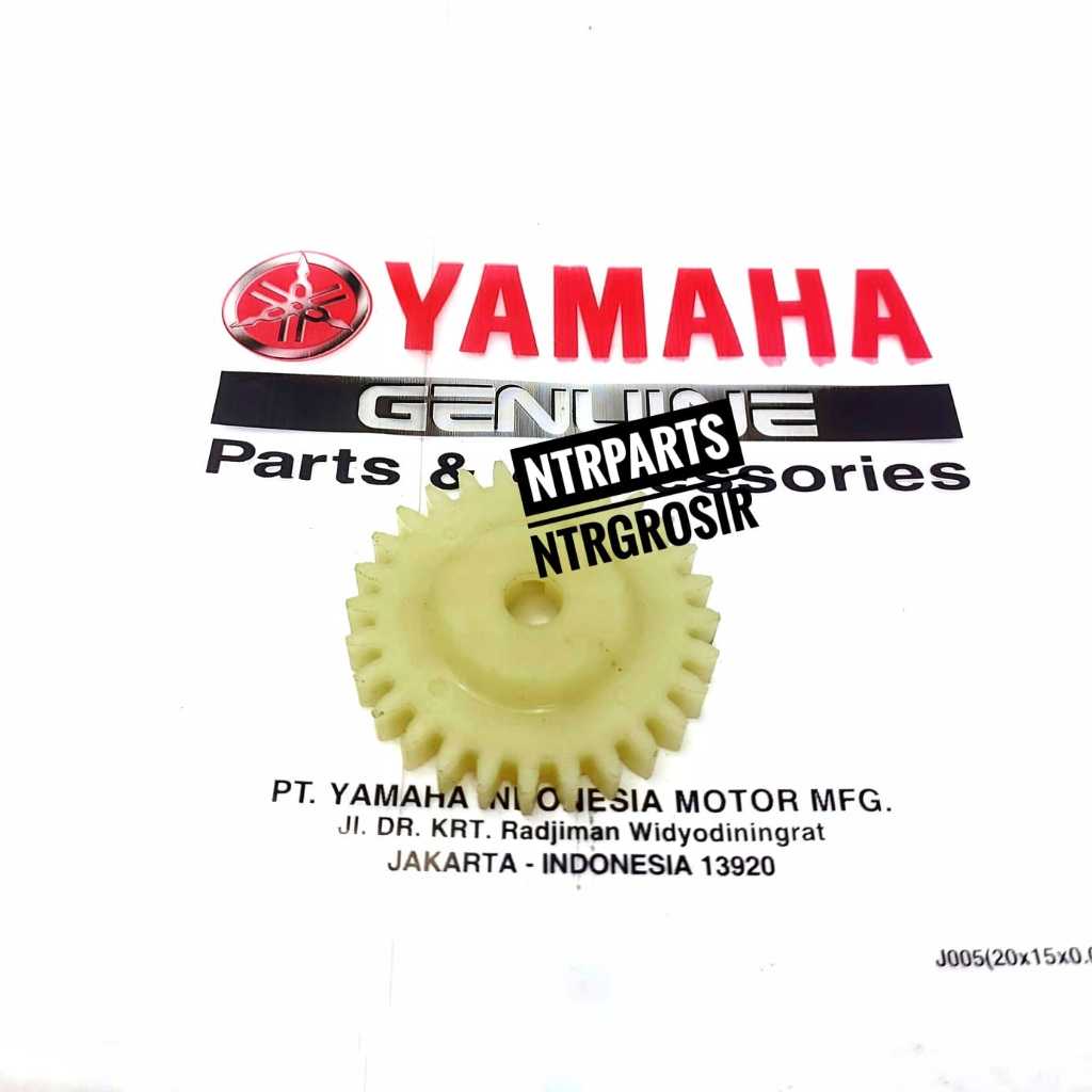 Jual Gigi Pompa oli Gear pompa oli Gardan Yamaha Xeon ori lospack | Shopee Indonesia