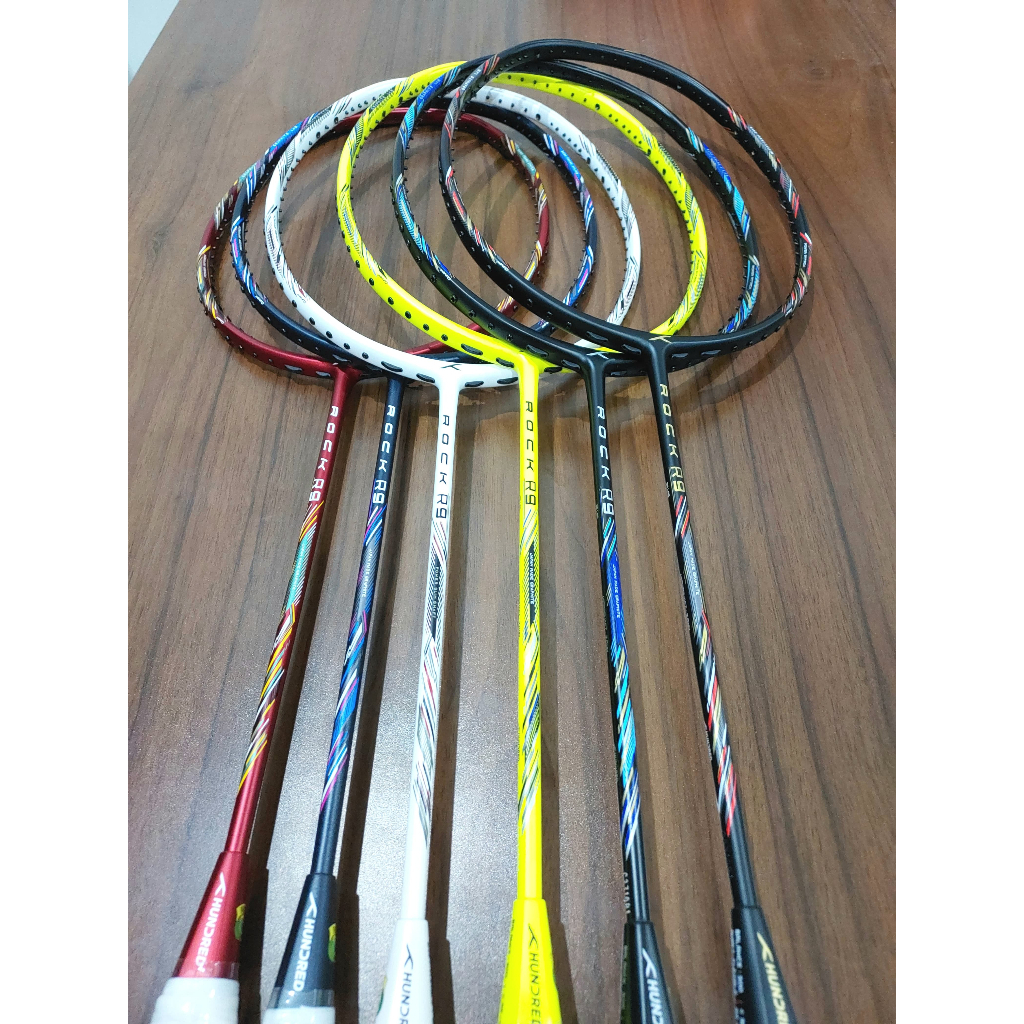 Jual Raket Badminton Hundred / Hndrd Rock R9 Original Asli 100% Free ...