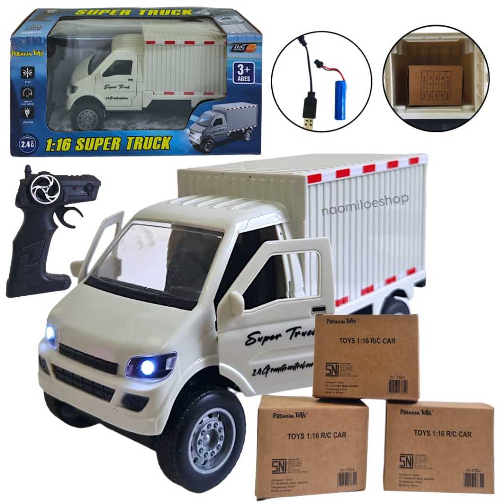 Jual Mobil Mainan Remote Control RC Supper Truck Bpx 17834B Scale 1:16 ...