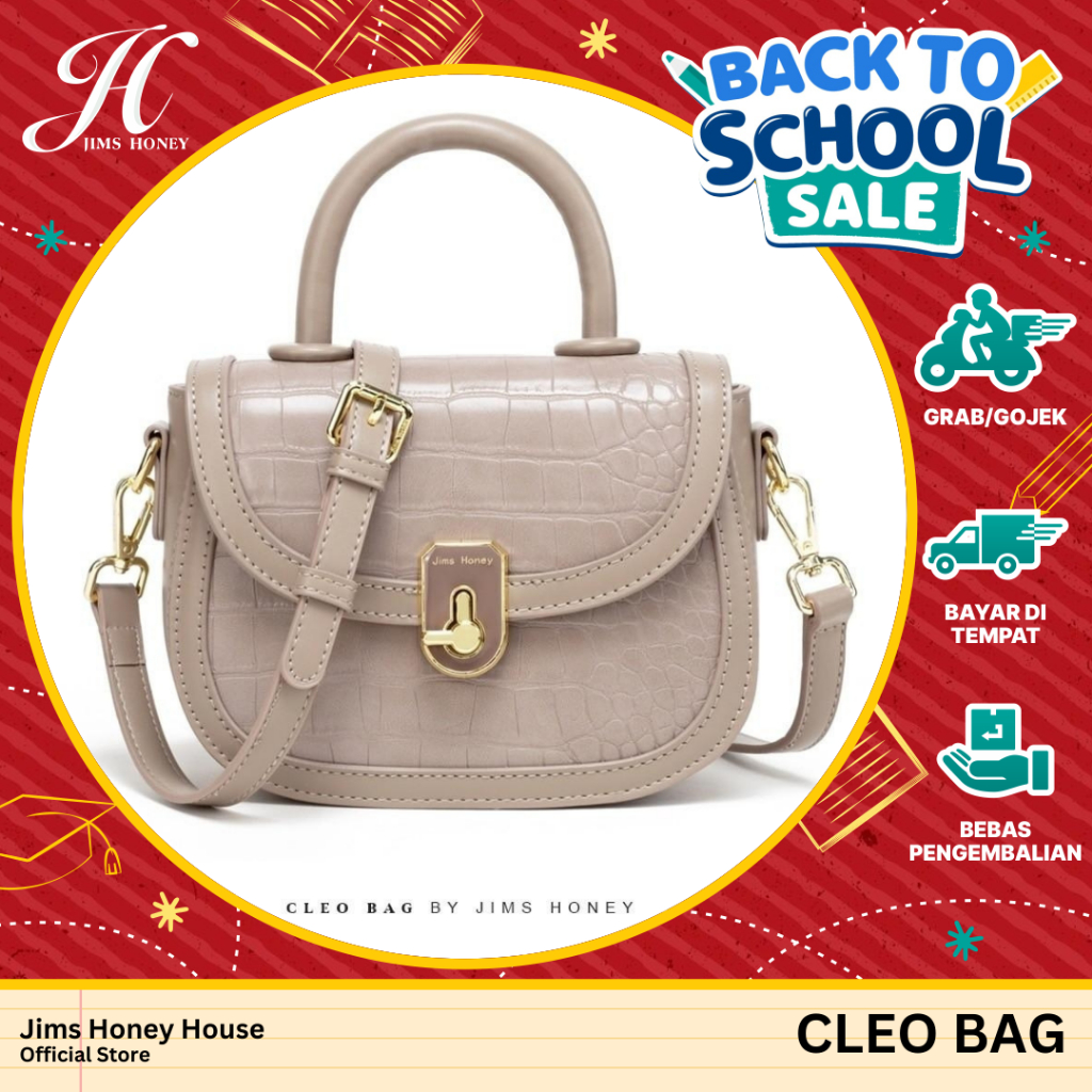Jual JIMS HONEY CLEO BAG TAS SELEMPANG WANITA CROCO | Shopee Indonesia
