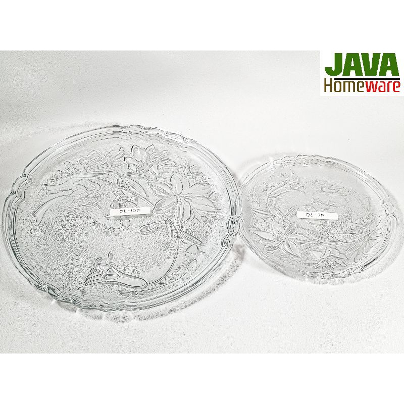 Jual PIRING SAJI KACA (12bj ) | PIRING KUE | PIRING KACA SAJI KUE | PIRING CEPER JUMBO | PIRING ...
