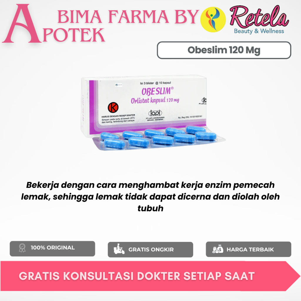 Jual Obeslim 120 Mg 1 Blister 10 Kapsul | Shopee Indonesia