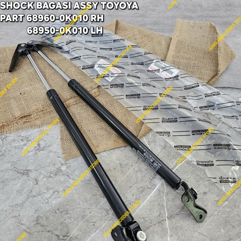 Jual 68960-0K010 SHOCK BREAKER BAGASI PINTU BELAKANG TOYOTA FORTUNER ...