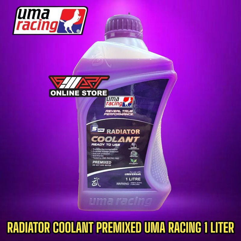 Jual AIR RADIATOR UMA RACING / RADIATOR COOLANT PREMIXED 1 LITER ...