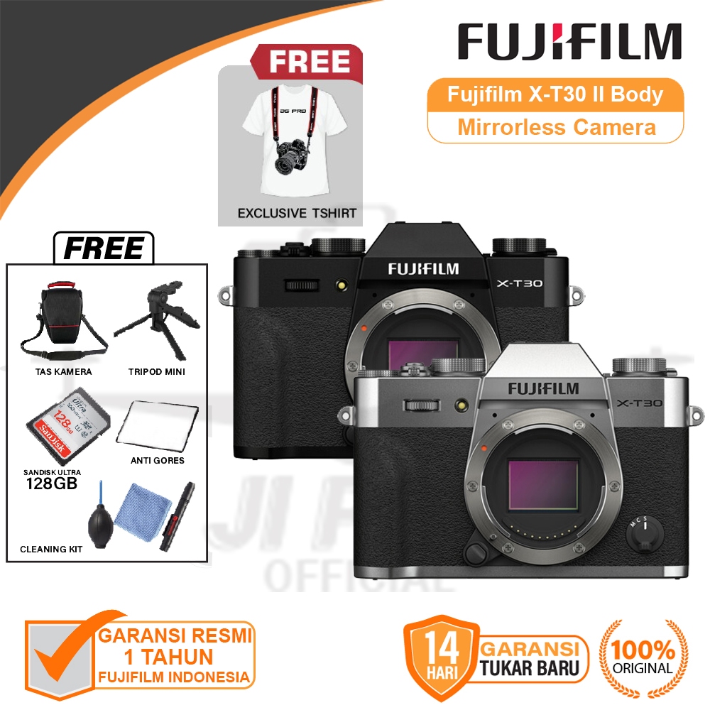 Jual Fujifilm X-T30 Mark II Body Only - Kamera Mirrorless XT30, XT-30 ...
