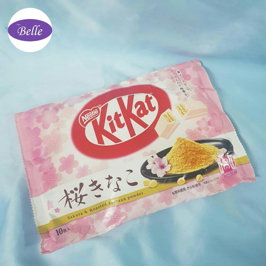 Jual Kit Kat Kitkat Sakura Kinako mini 10pcs | Shopee Indonesia