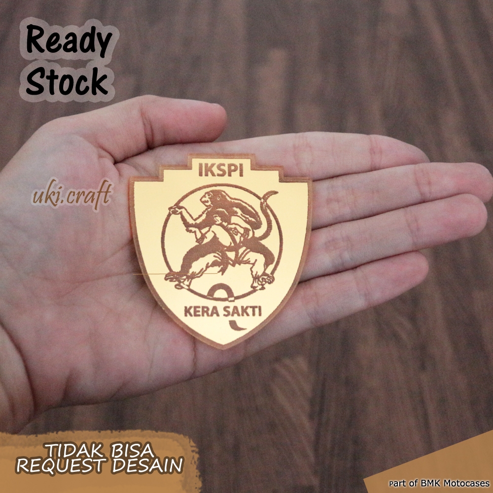 Jual Logo IKSPI 2 - Bahan Hiasan Aksesoris Dekorasi Mahar Akrilik Gold ...