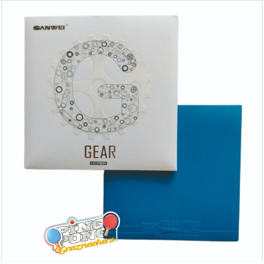 Jual Karet Tenis Meja Sanwei Gear Hyper Blue | Shopee Indonesia