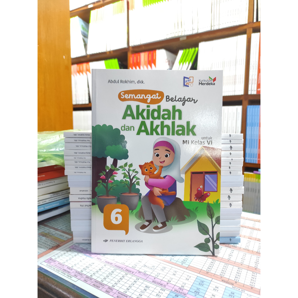 Jual Buku MI KELAS 6 Fiqih Bahasa Arab Akidah Akhlak SKI Al quran Hadis ...