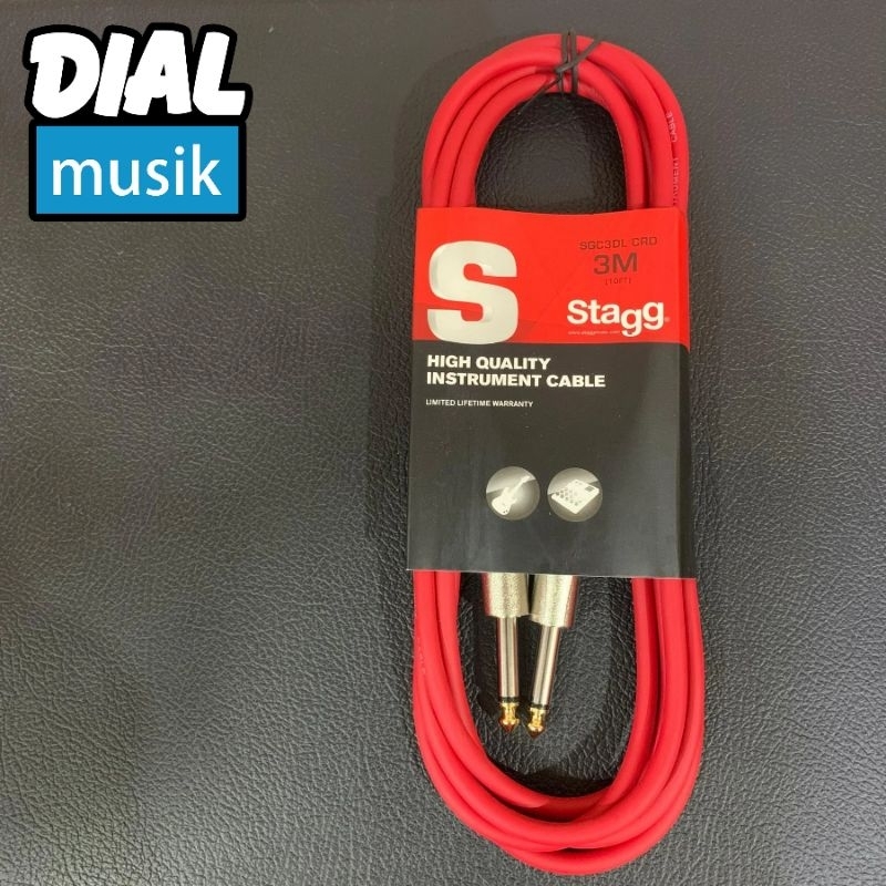 Jual Stagg SGC3DL Series Deluxe 3M/10FT Instrumen Cable - Kabel ...