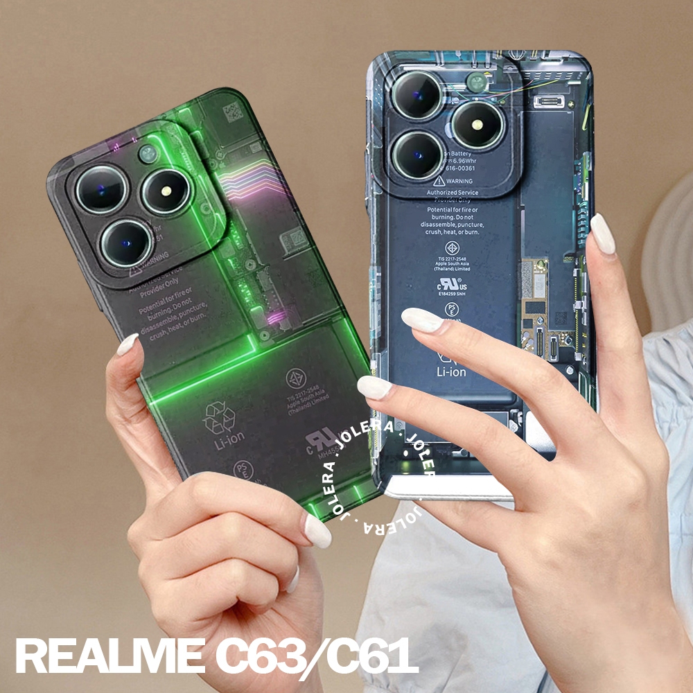 Jual CASE UNTUK REALME C63/REALME C61 SOFTCASE HANDPHONE FASHION JOLERA ...