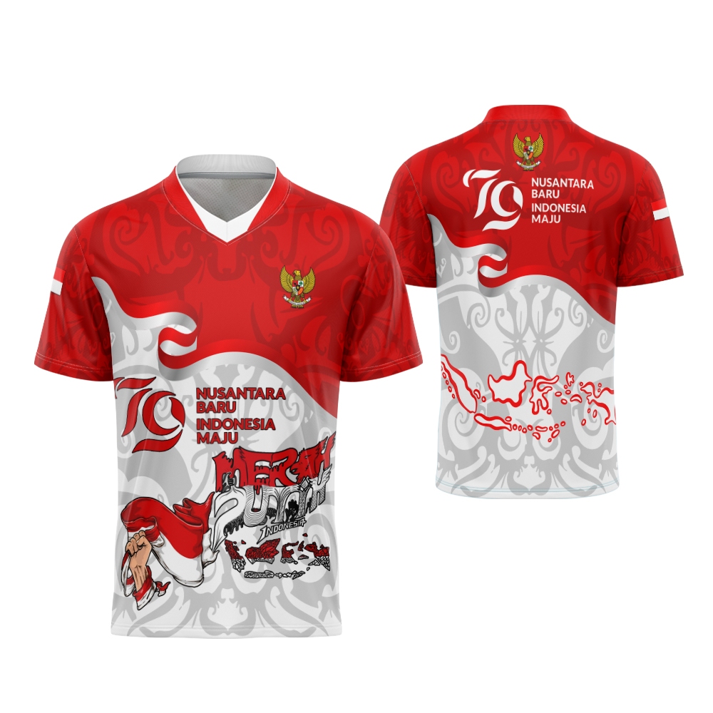 Jual JERSEY PRINTING KAOS SPECIAL KEMERDEKAAN INDONESIA BAJU KAOS 17 AGUSTUS 2024 HUT RI KE-79 ...