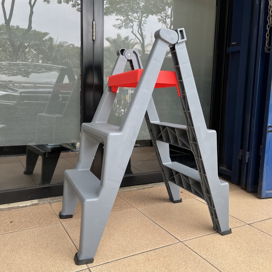 Jual 3 Step Ladder Plastic Tangga Plastik 3 Step Heavy Duty Cuci Mobil ...