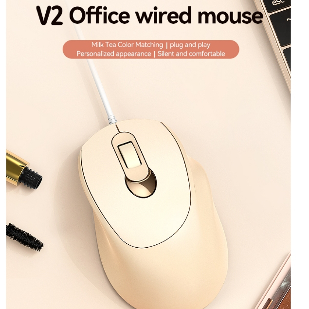 Jual Sku-1337 Mouse T-Wolf V2 Fashion Cable Mouse Twolf Mos Kabel Murah ...