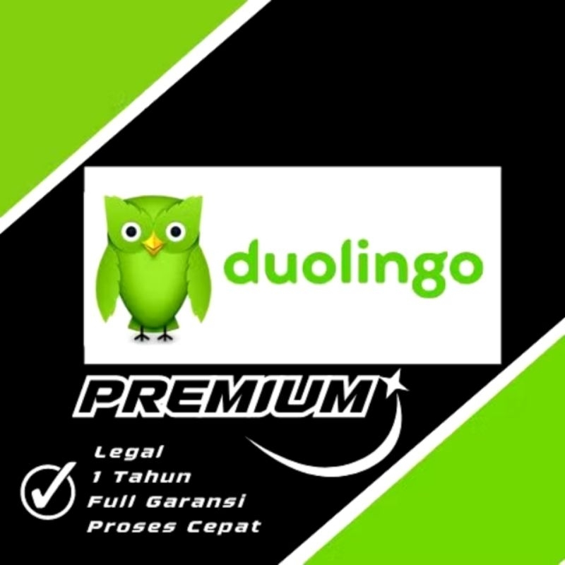 Jual Duolingo Premium Semua Device (1Tahun) Proses Cepat Full Garansi | Shopee Indonesia