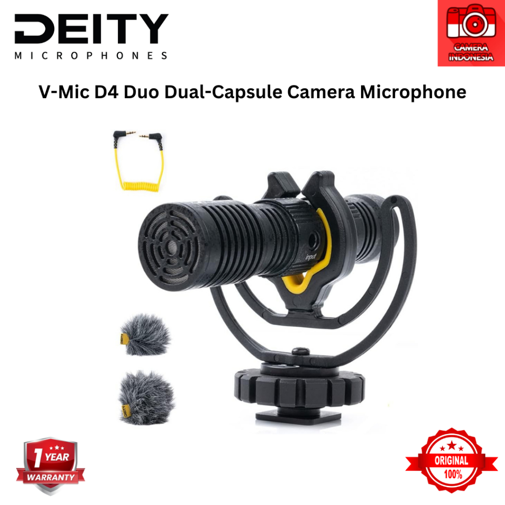 Jual Deity V-Mic D4 Duo Dual-Capsule Shotgun Condenser Camera ...