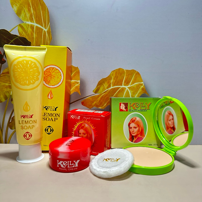 Jual Paket 3in1 Kelly Lemon Soap 75gr + Kelly Pearl Cream 15gr + Kelly ...