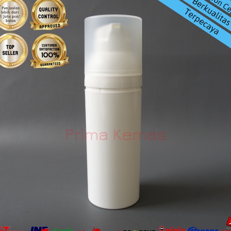 Jual Termurah Botol Airless Pump 5 ml botol serum botol lotion Airless ...