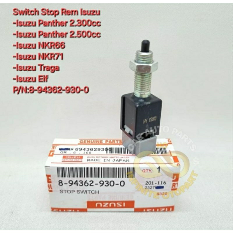 Jual Switch Stop Rem Panther NKR66 NKR71 Traga Elf Original OEM ...