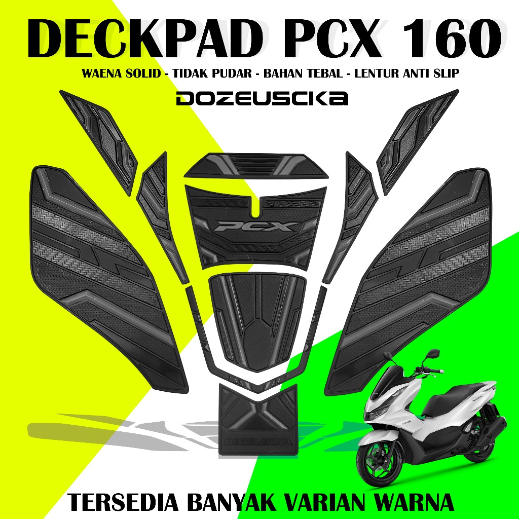 Jual Dozeuska Tankpad PCX 160 2020 sampai 2024 Bahan Karet Premium ...