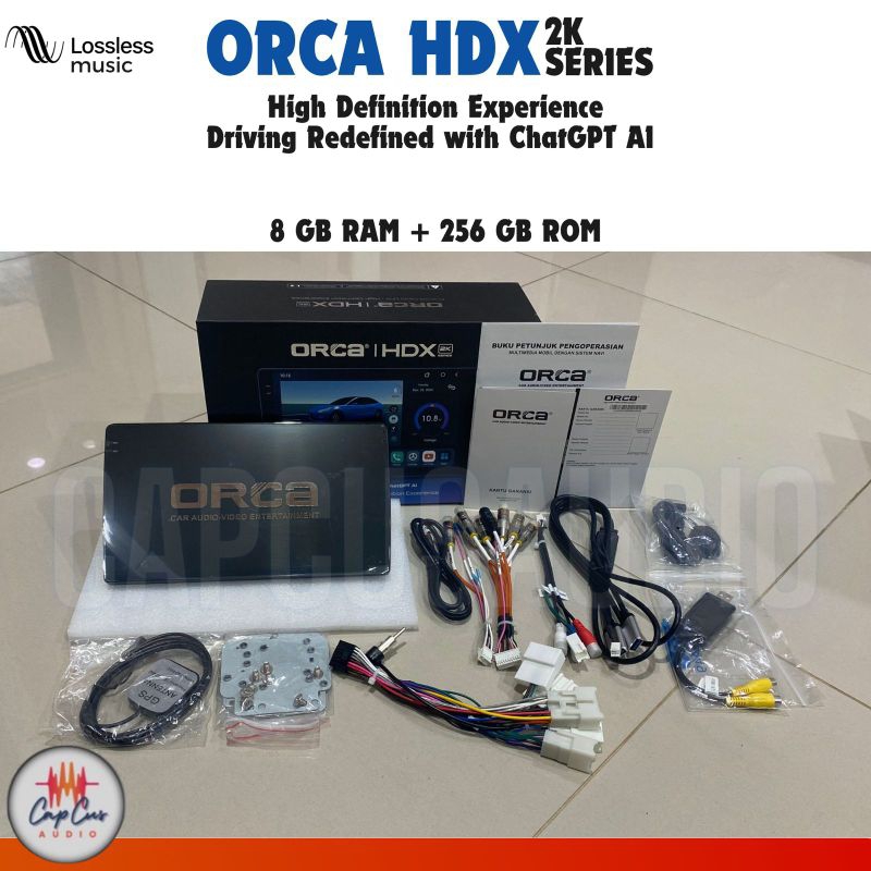 Jual HEAD UNIT ANDROID 9/10 INCH ORCA HDX SERIES | Shopee Indonesia