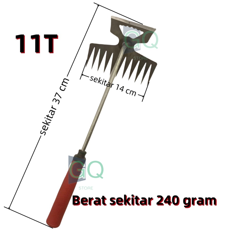 Jual Alat Pencabut Mencabut Rumput Liar Di Halaman Rumah 6/8/11 Gigi ...