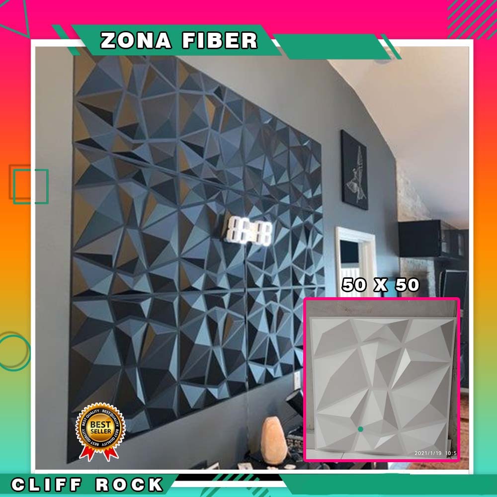 Jual cetakan wallpanel 3d dinding / cetakan batu alam / cetakan panel ...