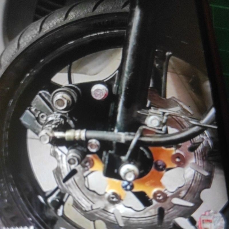 Jual bracket breket pangkon cakram yamaha mio sporty sporti 5 tl 5tl ...