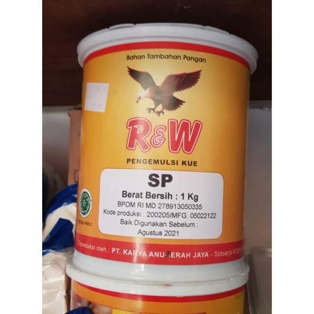 Jual Rajawali Sp / Sp Rajawali / Pengemulsi Sp Rajawali - 1 Kg | Shopee ...