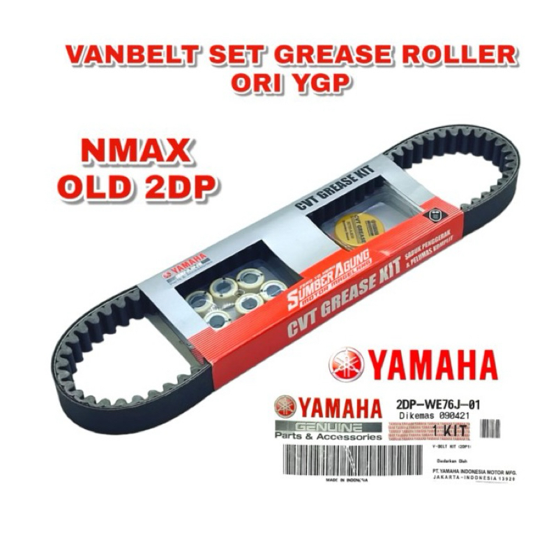 Jual Vanbelt Yamaha Nmax Old (2DP-WE76J-01) Ori YGP Yamaha Genuine ...