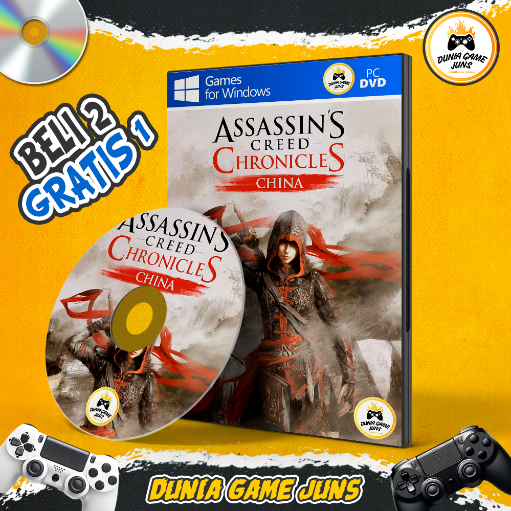 Jual Assassins Creed Chronicles China | AC Chronicles China | CD/DVD ...