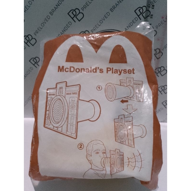 Jual McDonald's Happy Meal- Playset Drive Thru Microphone | Shopee ...