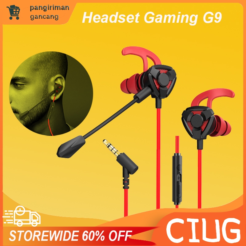 Jual Headset Gaming G9 G20 Hedset Gaming Hedset Game Headset Gamer Earphone Original Esport ...