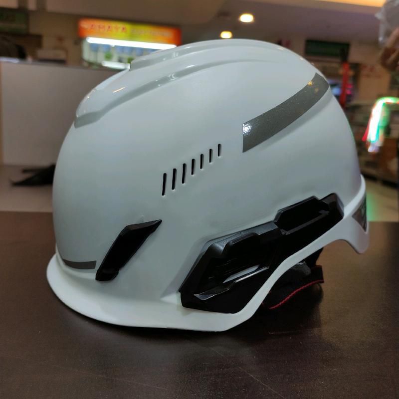 Jual Helm Safety MSA Climbing H1 Trivent warna PUTIH / Helm Safety ...