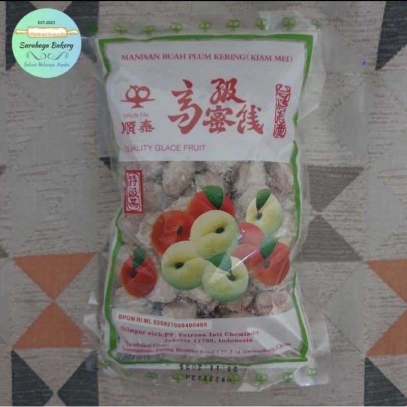 Jual Manisan Buah Plum Kering (KIAM MEI) Shun Tai 300Gr | Shopee Indonesia