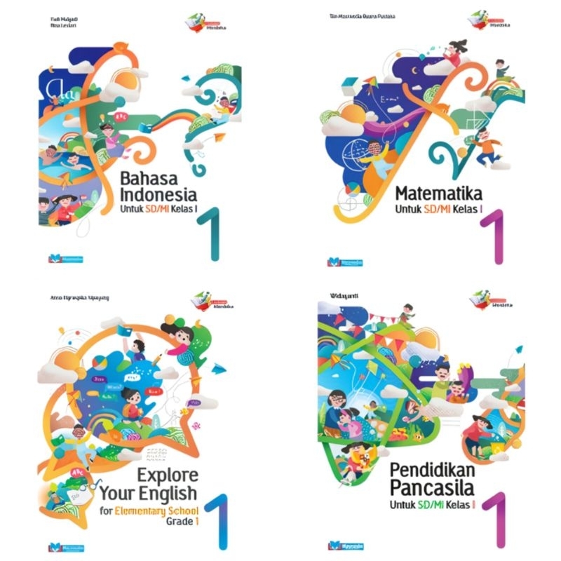 Jual BUKU PAKET KURIKULUM MERDEKA SD/MI KELAS 1 PENERBIT MASMEDIA | Shopee Indonesia