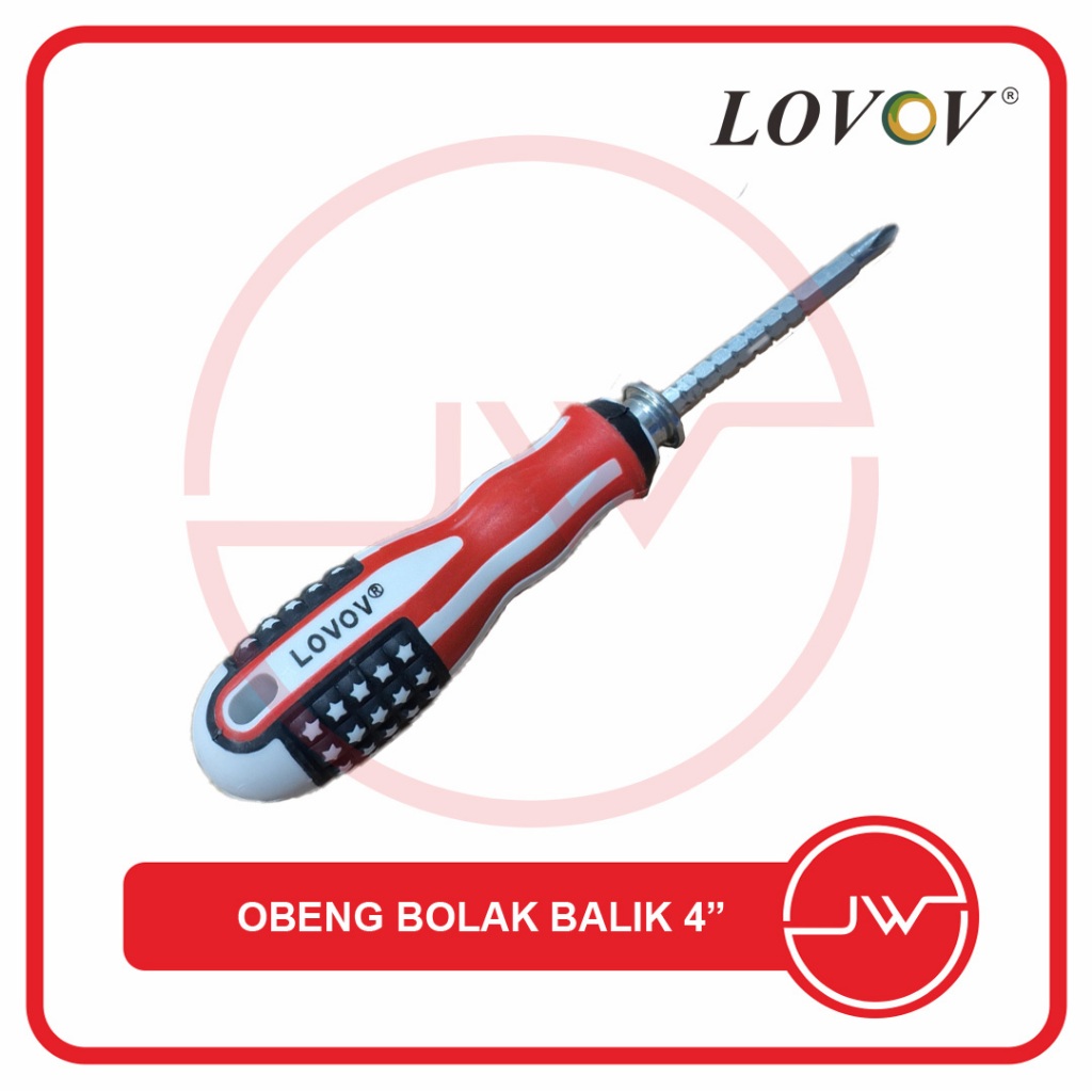 Jual OBENG 3 JALUR AMERIKA / OBENG / LOVOV / OBENG 4" INCH / OBENG PLUS ...