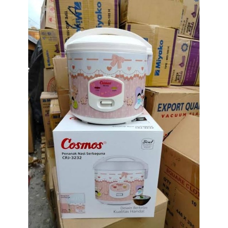 Jual Penanak Nasi Rice Cooker COSMOS CRJ-3232 | 2 Liter - Tidak Lengket ...