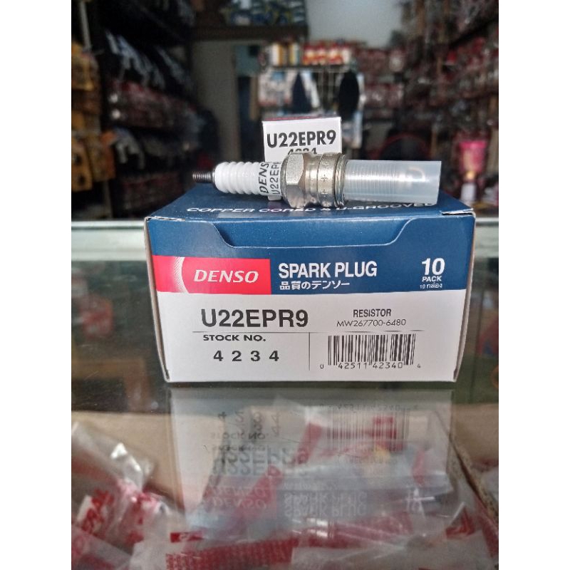 Jual BUSI DENSO U22EPR9 UNTUK MOTOR HONDA SUPRA X 125 FI NEW | Shopee ...