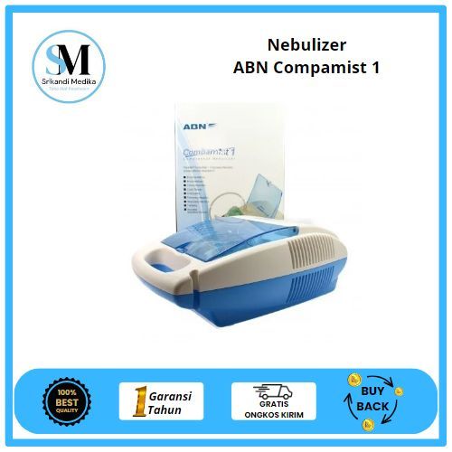 Jual ABN Compamist 1 Compressor Nebulizer - Alat Bantu Pernafasan ABN ...