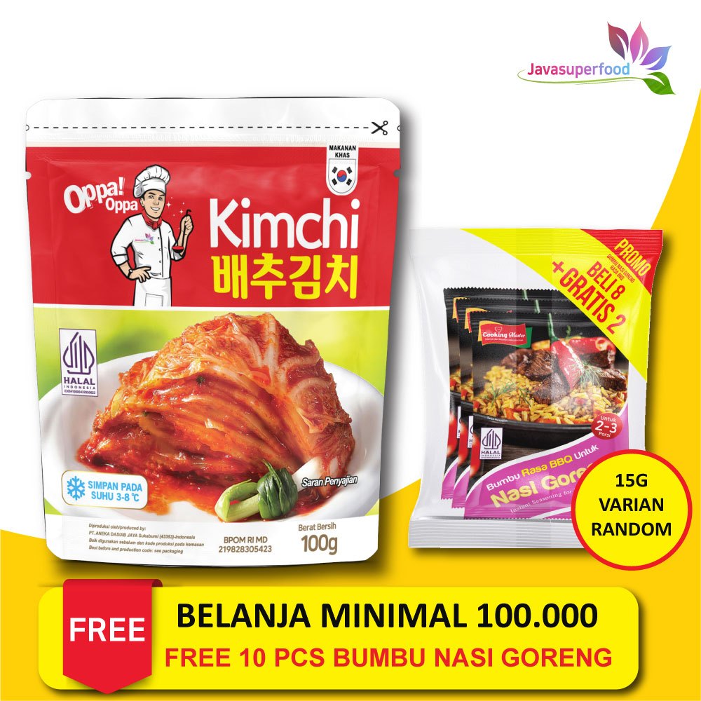 Jual KIMCHI Sawi Fresh / Kimchi Halal / Kimchi Korea 100G - Makanan ...