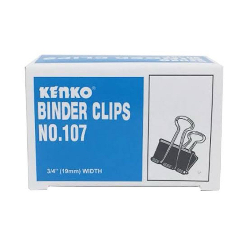 Jual Binder Clip Kenko No 107 / Binder Klip Kenko No 107 / Penjepit ...