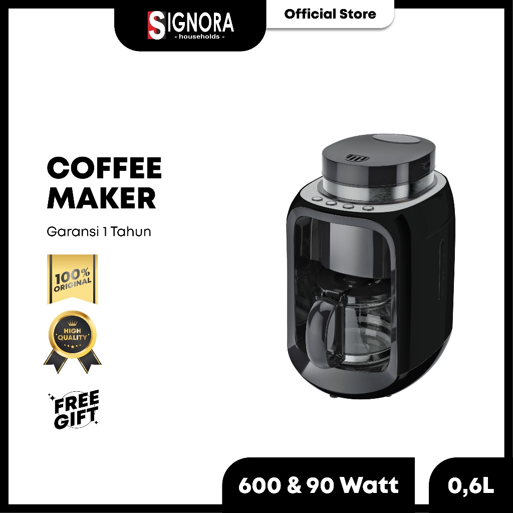 Jual Coffee Maker / Signora / Alat Kopi / Mesin Kopi / Alat Pembuat ...
