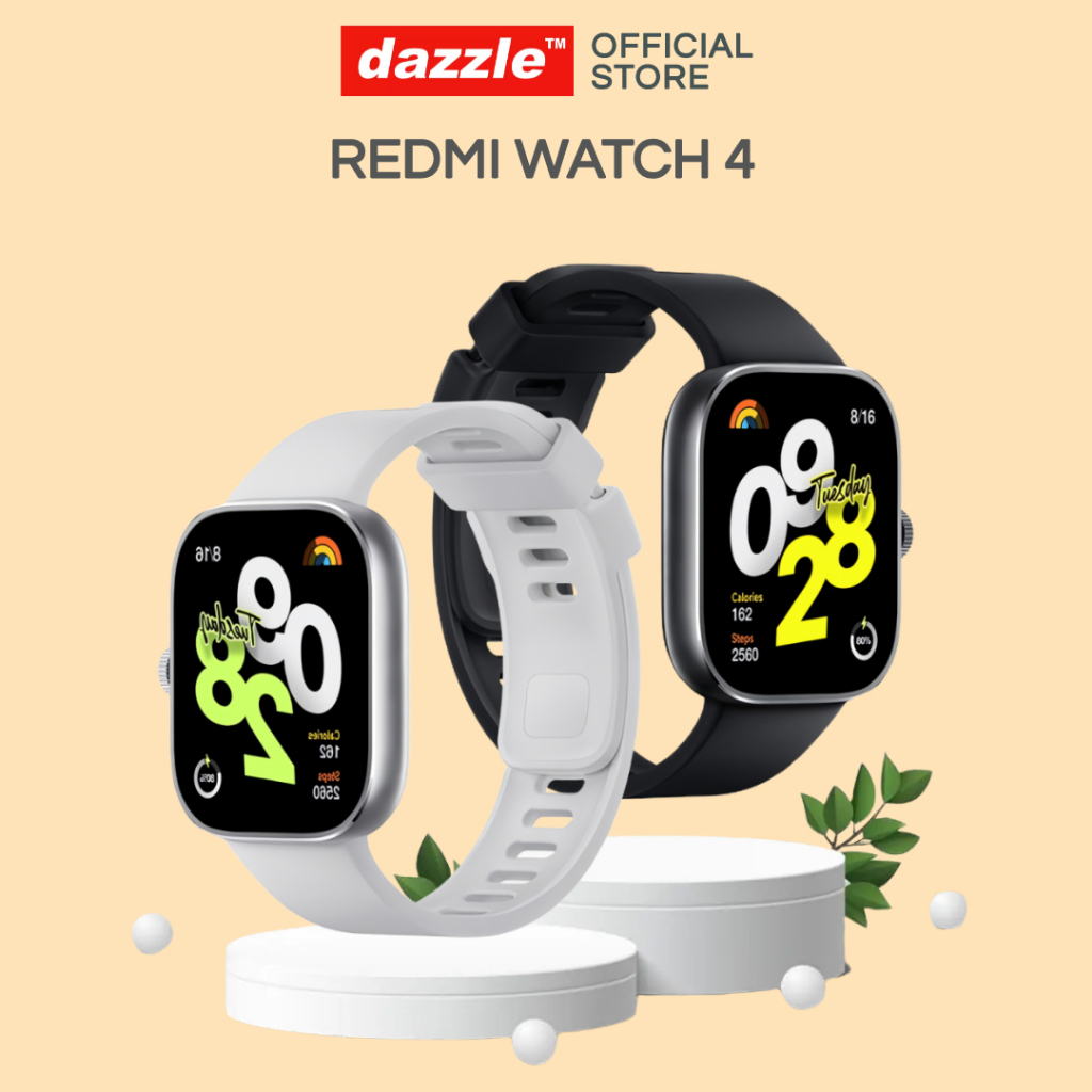 Jual XIAOMI Redmi Watch 4 Smartwatch Layar Amoled Bluetooth Call Smart ...