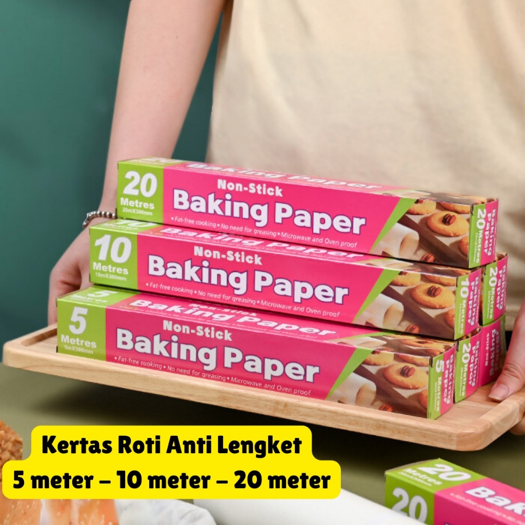 Jual Baking Paper Non-Stick / Kertas Roti / Kertas Panggang Serbaguna ...