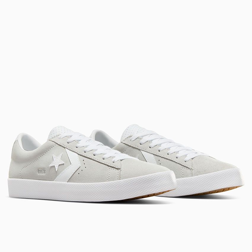 Jual Converse Cons Pro Leather Vulcanized Pro Low Top White/White ...