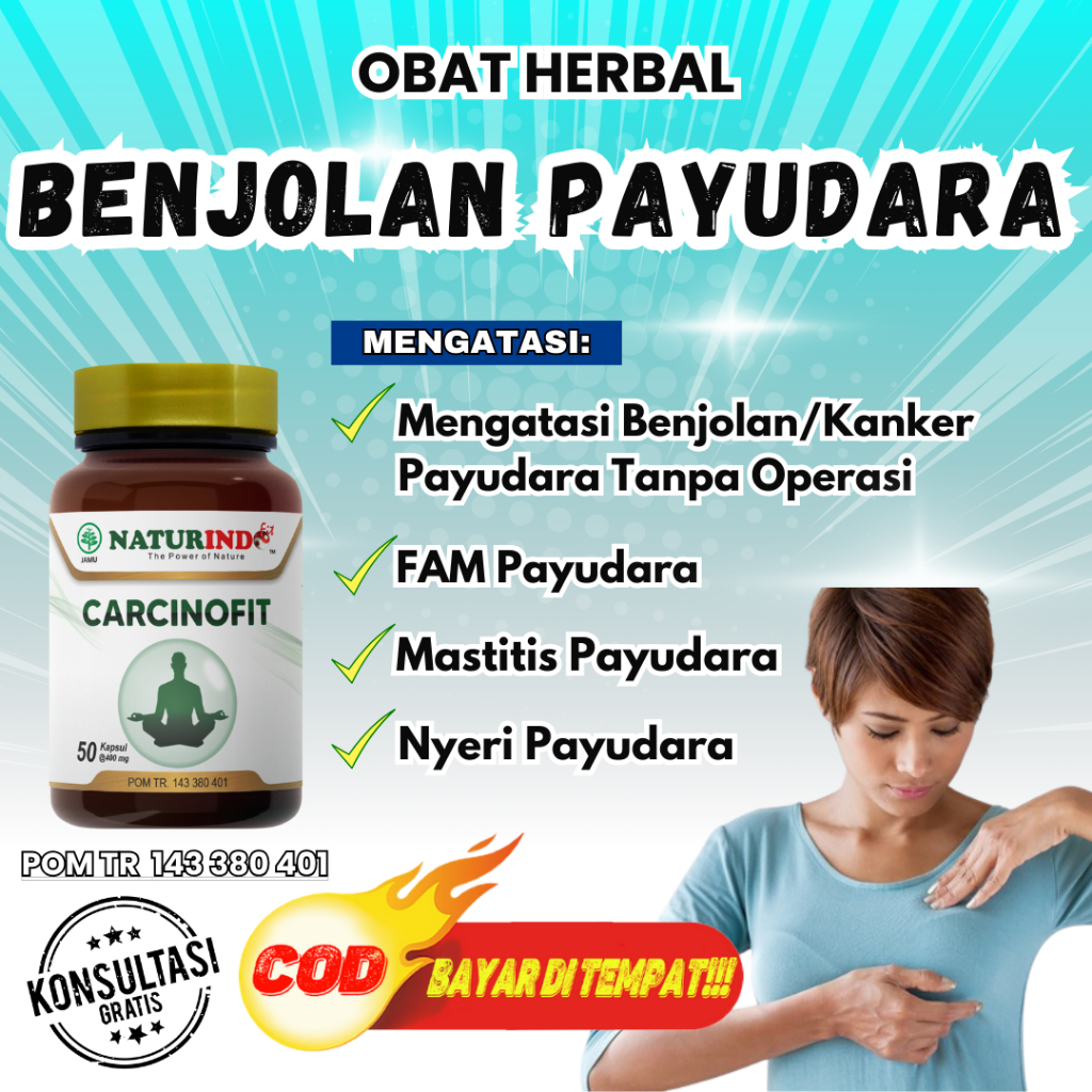 Jual Obat Benjolan Payudara Kanker Tumor Nyeri Mastitis Fam | Shopee ...