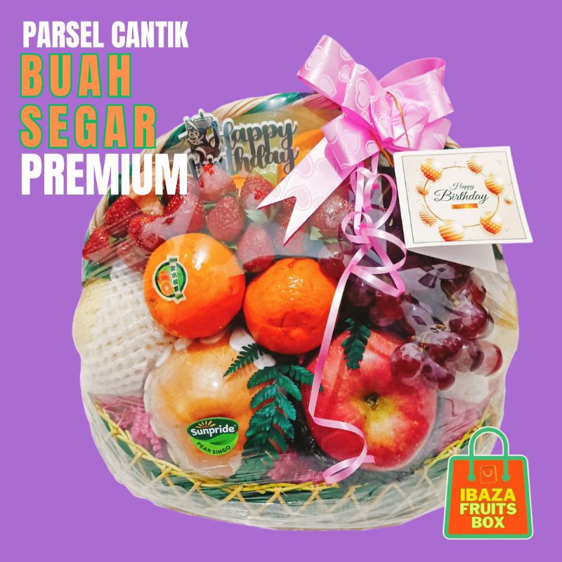 Jual Parsel Buah Thematik Ulang Tahun Ibaza fruitsBOX - Keranjang Besar ...
