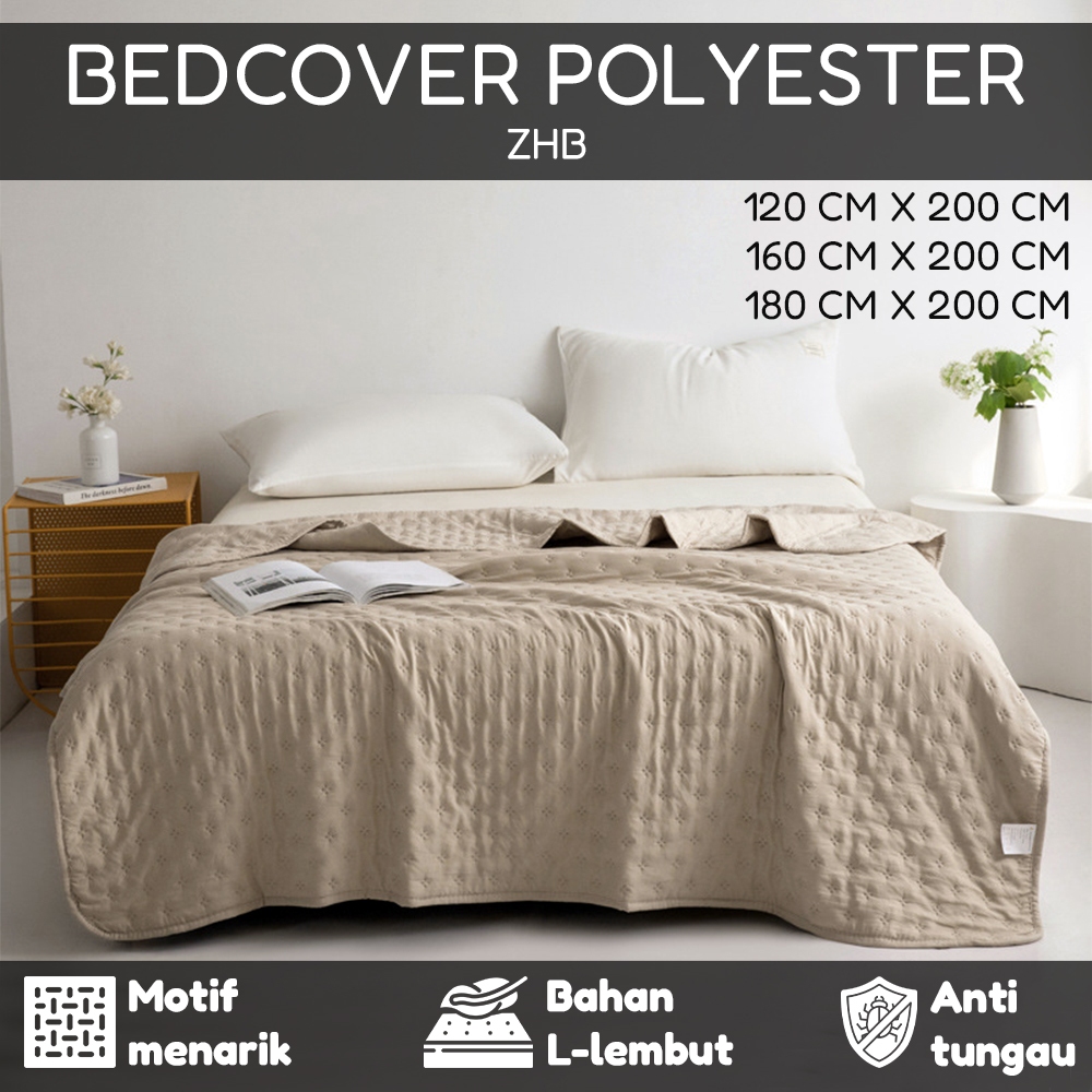 Jual Orange Selimut Bedcover Only Warna Pastel Ukuran Double Plain ...