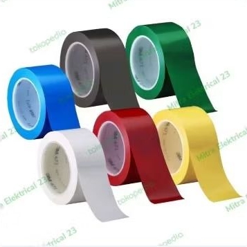 Jual 3M 471 Floor Marking Vinyl Tape / Lakban Lantai Variant Warna dan Ukuran | Shopee Indonesia